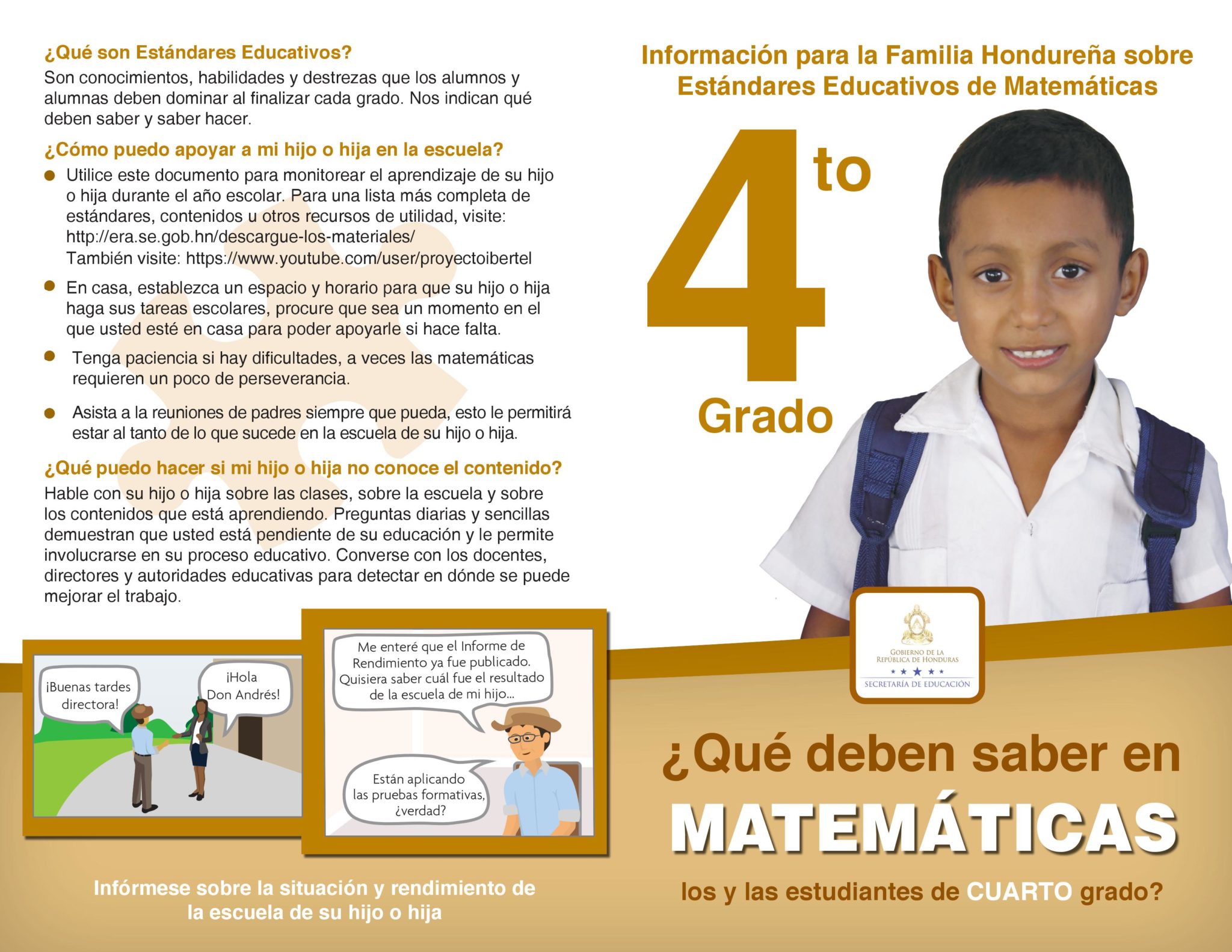 Estándares Educativos de Español y Matemáticas de 1° a 9° Grado ...