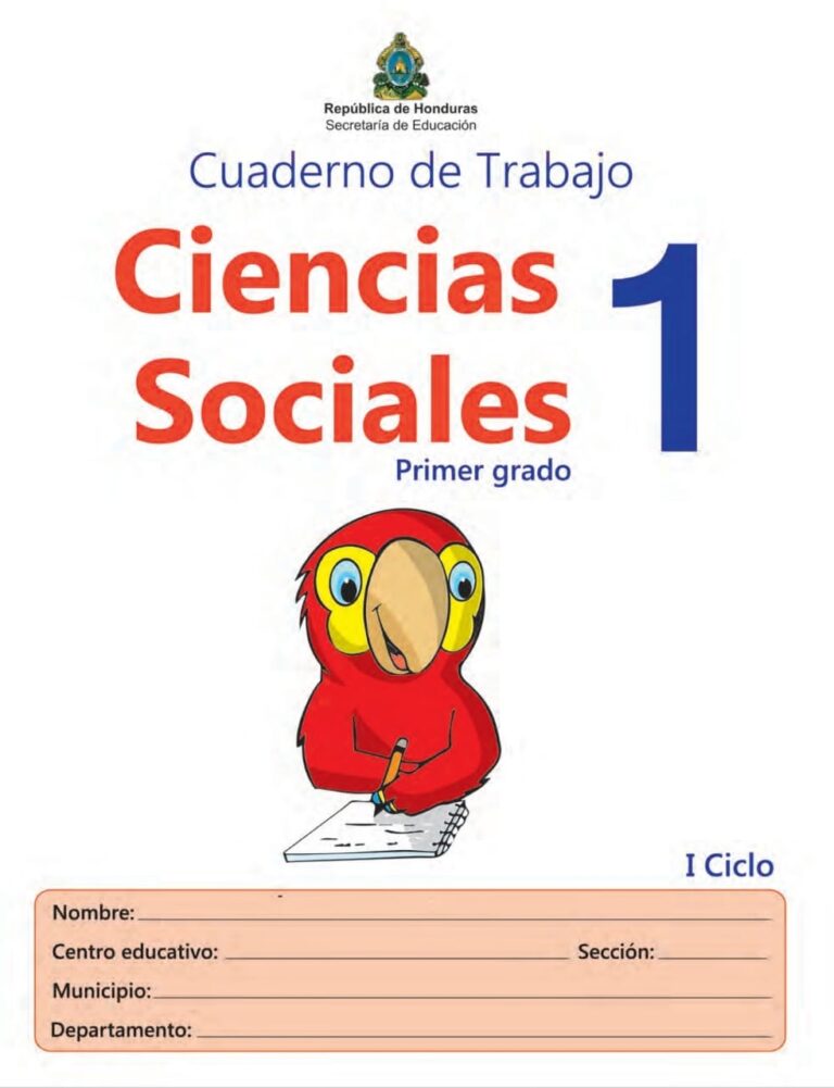 Libros de Texto de Ciencias Sociales de Primer Grado | zonadeldocente.com