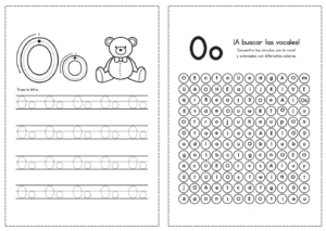 Actividades de vocales para trabajar con niños | zonadeldocente.com