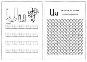 Actividades de vocales para trabajar con niños | zonadeldocente.com